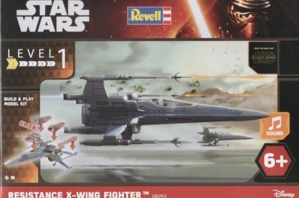 Revell Star Wars X-Wing Fighter Built & Play HELT NY! säljes i Lund ...