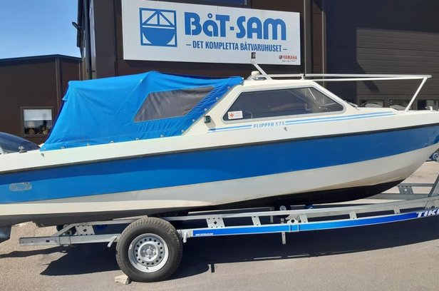 Flipper 575 HT + Yamaha 115 säljes i Västerås - såld eller borttagen