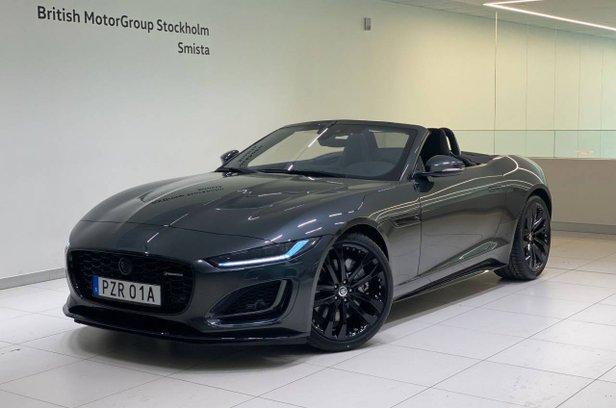 Jaguar F-Type P300 Convertible 300 hk R-Dynamic RWD säljes i Stockholms ...