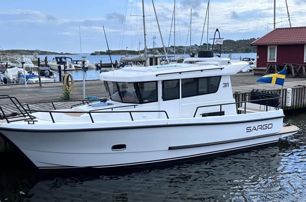 Sargo 31 X-Line Volvo Penta D6 440 DPI säljes i Göteborgs stad | Blocket