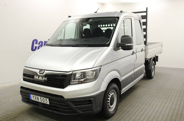 MAN TGE 3.100 DUBBELHYTT Flak 5-Sitsig crafter TDI 170HK säljes i ...