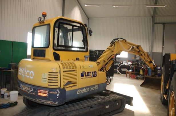 ABELCO MINIGRÄVARE XC 45(4500kg) säljes i Sim - såld eller borttagen
