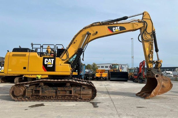CAT 340F med Trimble 3D säljes i Upplands-Bro | Blocket