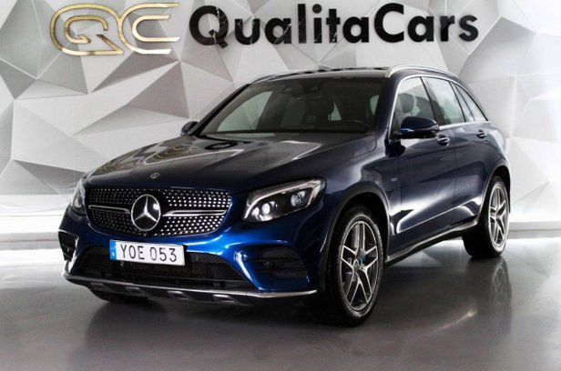 Mercedes-Benz GLC 350 e 4M 327hk AMG |HUD |360° |BUR |SE UTR säljes i ...