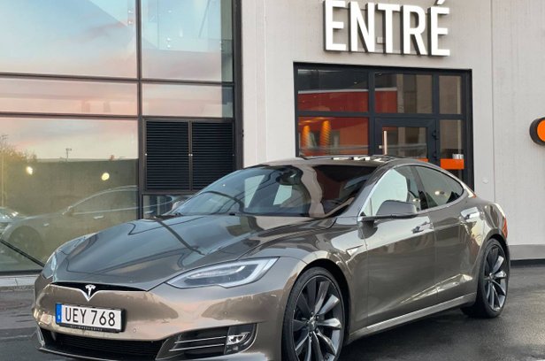 Tesla Model S 90D Exclusive+Allt Se Spec*Svensksåld* säljes i Kalmar ...
