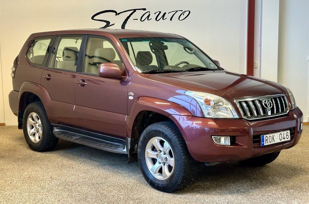 Toyota Land Cruiser Prado 3.0 D-4D 4x4 7-sits 166hk säljes i Hörby ...