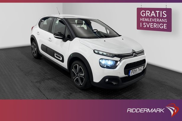 Citroën C3 1.2 PureTech 83hk Feel Navi Sensor - såld eller borttagen