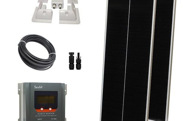 REA 200w Paket Solcell Solpanel Campervan Hus - såld eller borttagen