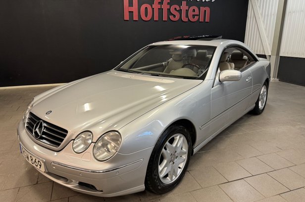 Mercedes-Benz CL 500 5G-Tronic svensksåld ny - såld eller borttagen