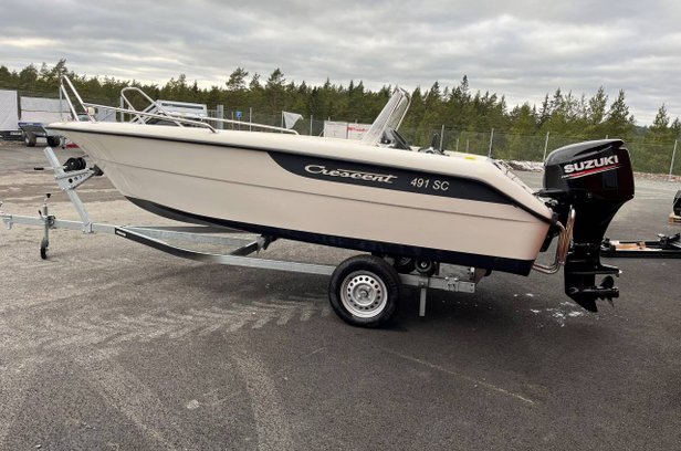Båt Crescent 491SC Suzuki DF50 -18 säljes i Vetlanda | Blocket