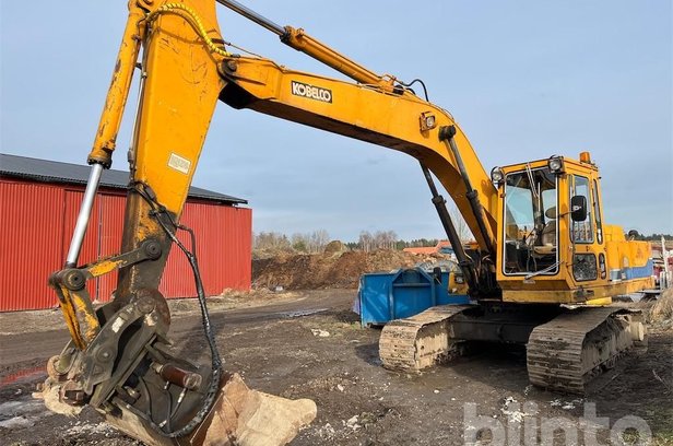 Bandgrävare Kobelco 907C säljes i Vallentuna - såld eller borttagen