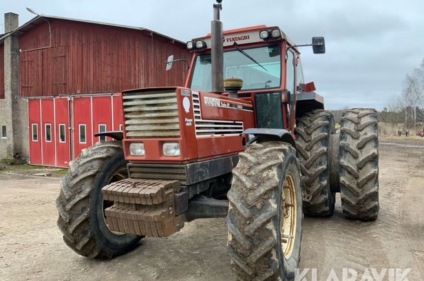 Traktor Fiat 160-90 Turbo DT säljes i Skövde - såld eller borttagen