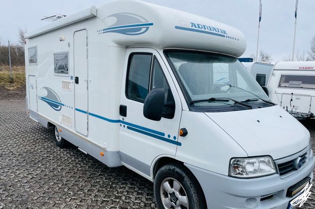 Fiat Adriatik 660 Coral Lågmil Långbädd/solp - såld eller borttagen