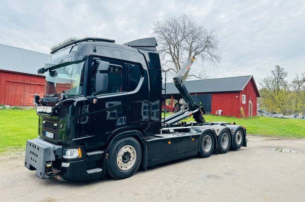 Scania R500 NextGen 8x4 Plogbil Lastväxlare S - såld eller borttagen