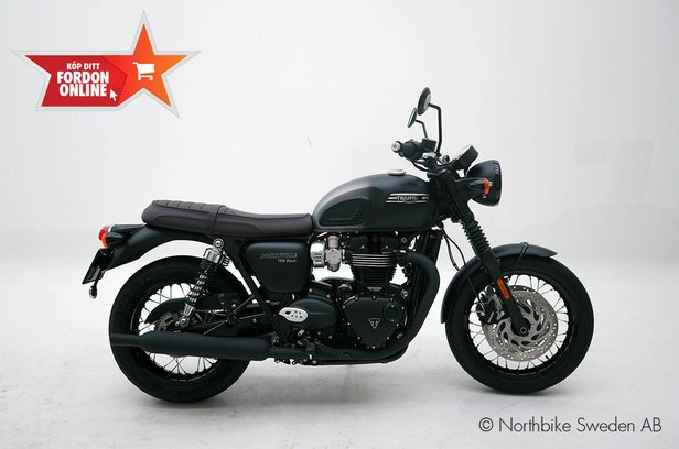 Triumph T120 Bonneville Black Stealth *Snabb leverans* säljes i Umeå ...