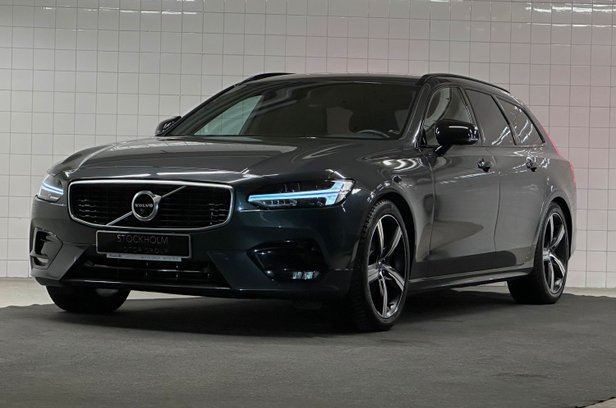 Volvo V90 D4 R-DESIGN PRO/GPS/ 360°/HUD/H&K/SE SPEC* säljes i ...