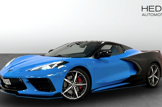 Chevrolet Corvette C8 Stingray Z51 3LT Cabriolet DCT |BORLA| säljes i ...