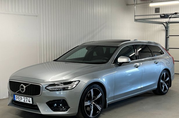 Volvo V90 D5 AWD Auto R-Design Polestar 235hk Panorama Unik säljes i ...