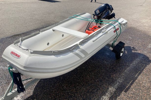 SUZUMAR 310 ink Tohatsu 9,8hk -10 inkl traile - såld eller borttagen