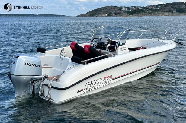 MICORE 570 cc Offshore | HONDA BF 100hk 4-takt -2015 säljes i Göteborgs ...