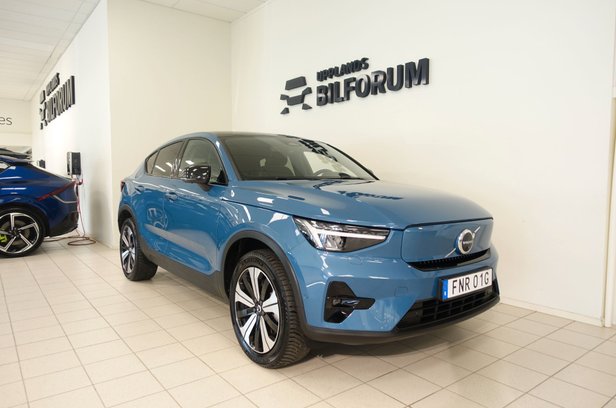 Volvo C40 Recharge Twin motor R-Design Panorama 360° H/K säljes i ...
