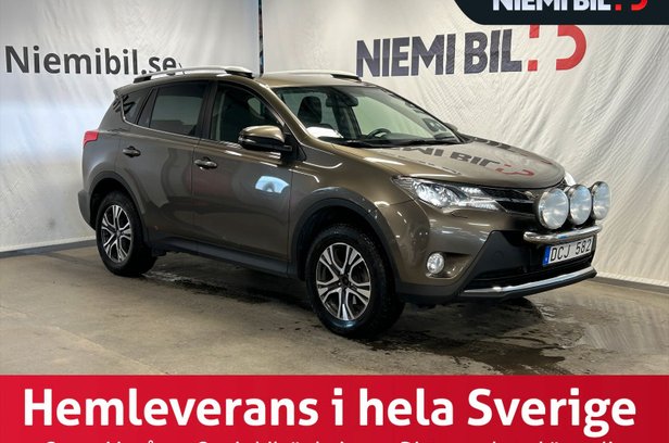 Toyota RAV4 2.0 4WD Aut S&V-däck/Drag/Kamera/M-värmare/GPS säljes i ...