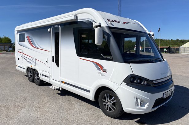 Kabe Travel Master 810 LGB/ Hydrauliska stödben / Solcell mm säljes i ...