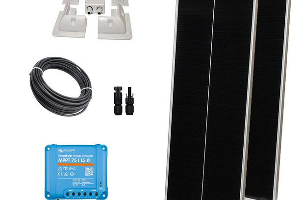 REA 200w Paket Solcell Solpanel Campervan Husbil Husvagn säljes i Flera ...