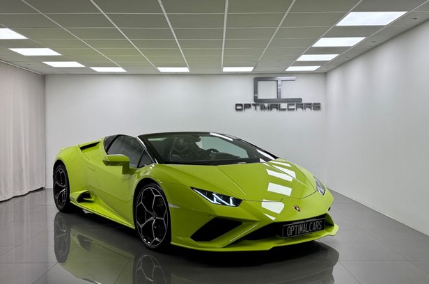 Lamborghini Huracán EVO RWD Spyder LP-610 Carbon-Seats Verde säljes i ...