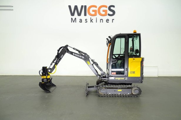 Volvo EC18E - 22 / Engcon EC02B / S30 / Micro - såld eller borttagen