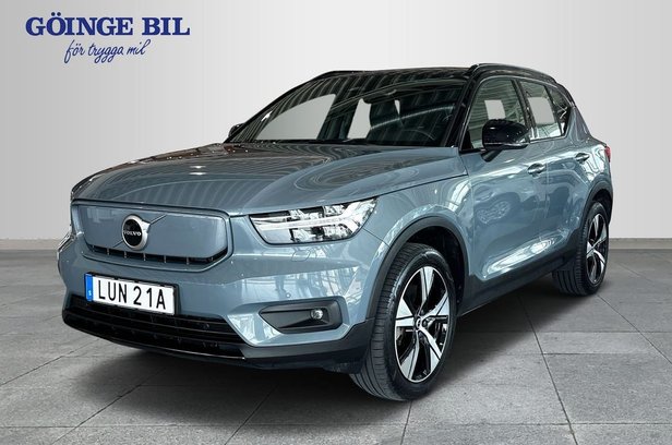 Volvo XC40 P8 AWD Recharge Pure Electric/ Google/ Dragkrok/ säljes i ...