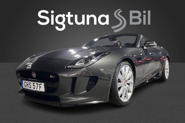 Jaguar F-Type S AWD Convertible Quickshift 381 hk - HÖSTPRIS säljes i ...