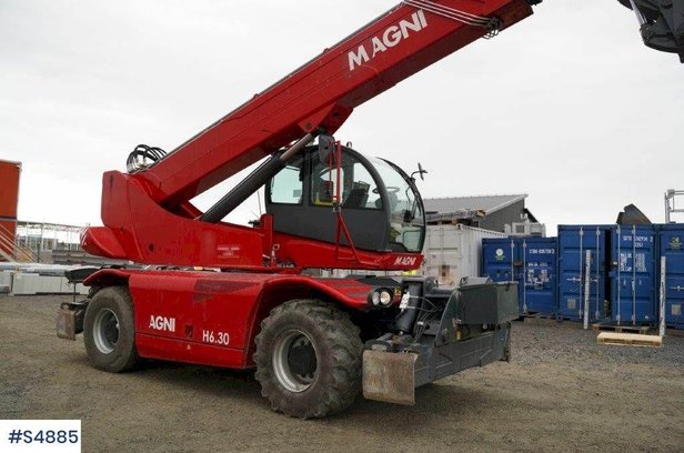 Teleskoplastare Magni RTH 6,30 SH-M/C Runtomsvängande säljes i Solna ...