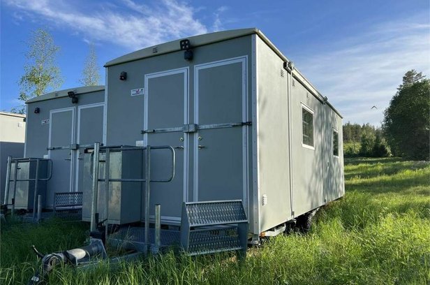 Manskapsbod Arbetsvagnar PVTD-5 Oanvänd säljes i Örnsköldsvik | Blocket