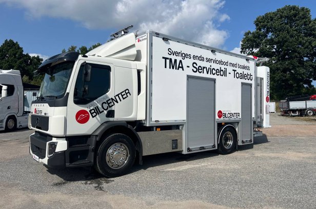 Volvo FE 320 4x2 Nya Modellen TMA bil / Servicebil Toalett säljes i ...