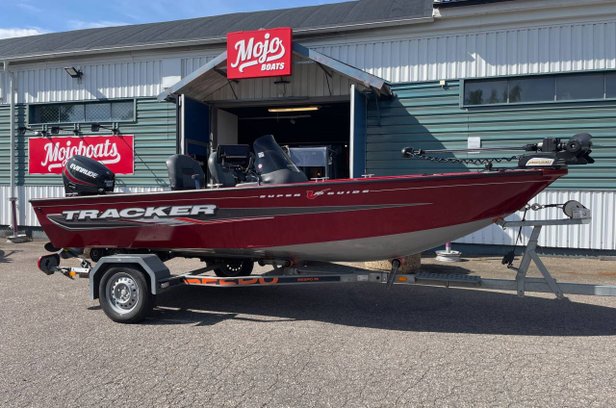 Tracker SuperGuide v16 SC Evinrude E-Tec 50 hk - Kampanj säljes i ...