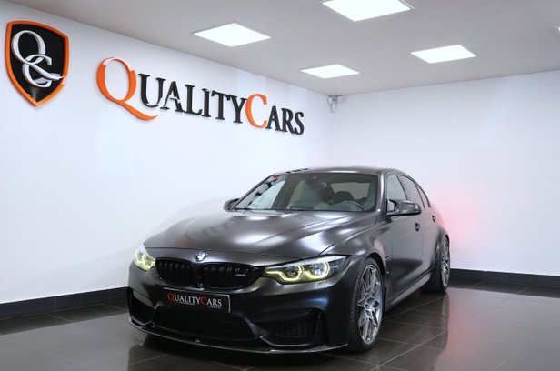 BMW M3 Competition DCT / HUD/ HK-Ljud/ Sv-såld **SE SPEC** säljes i ...