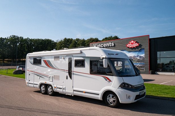 Kabe TM I 860 *Hydrauliska stödben *Queenbädd *Automat säljes i Varberg ...