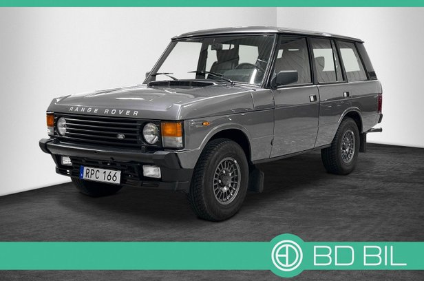 Land Rover Range Rover CLASSIC V8 AUTOMAT LÅGMIL GENOMGÅNGEN säljes i ...