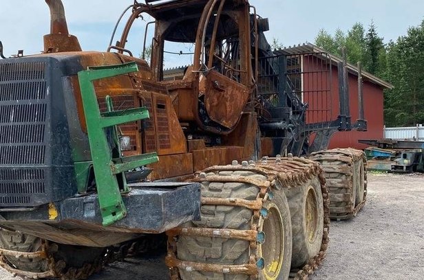 John Deere 1210G Demonteras säljes i Eda | Blocket