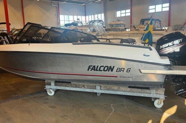 Falcon BR6 / Mercury F115 CT -18 säljes i Ängelholm | Blocket