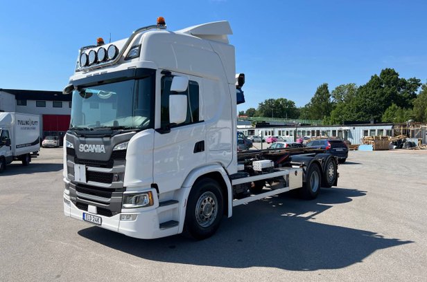 Scania G500 6x2 Lastväxlare Zetterberg / Livab säljes i Karlskrona ...