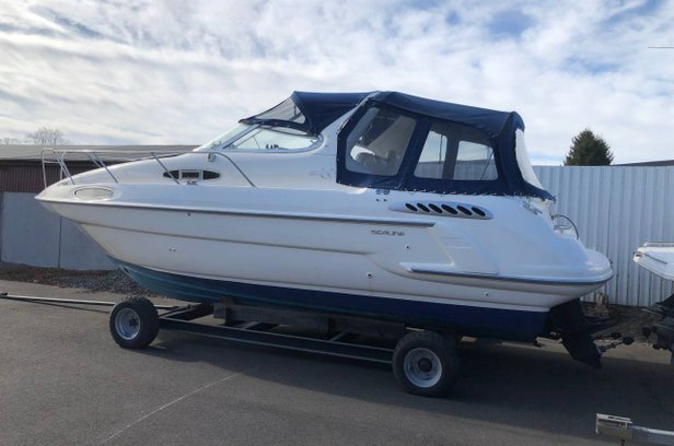 Sealine 300,nya dynor, bra kapell, bog, ny toa-tank,i vara.. säljes i ...