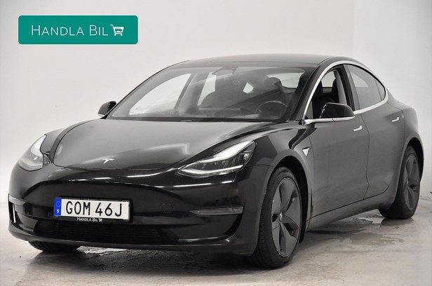 Tesla Model 3 Long Range AWD Pano Navi B-kam 440hk säljes i Uppsala ...