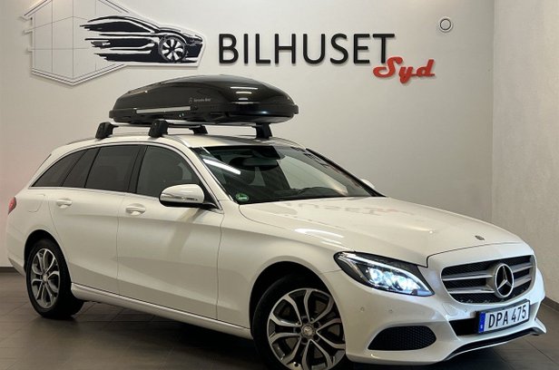 Mercedes-Benz C 250Td 4M 204hk Värmare/Krok/Takbox/Nyservad säljes i ...
