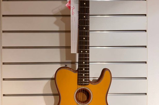 Fender Acoustasonic® Player Telecaster® Butterscotch Blonde säljes i ...