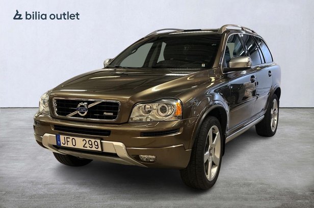 Volvo XC90 D5 AWD R-Design 7-sits 200hk Taklucka Drag Läder säljes i ...