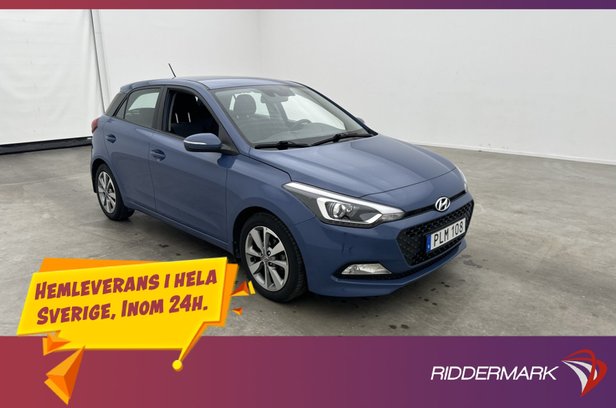 Hyundai i20 1.4 101hk Automat P-Sensorer Rattvärme säljes i Täby | Blocket