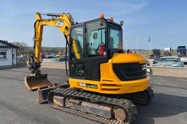 JCB 86 -C1 Bandgrävare 9 Ton Rotortilt säljes i Sölvesborg | Blocket