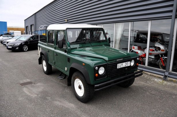 Land Rover Defender 110 Dubbelhytt Pick Up TD5 4x4 säljes i ...